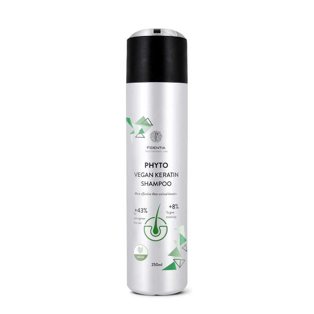 Fidentia Phyto veganes Keratin Shampoo mit Weizenprotein & Hanfextrakt